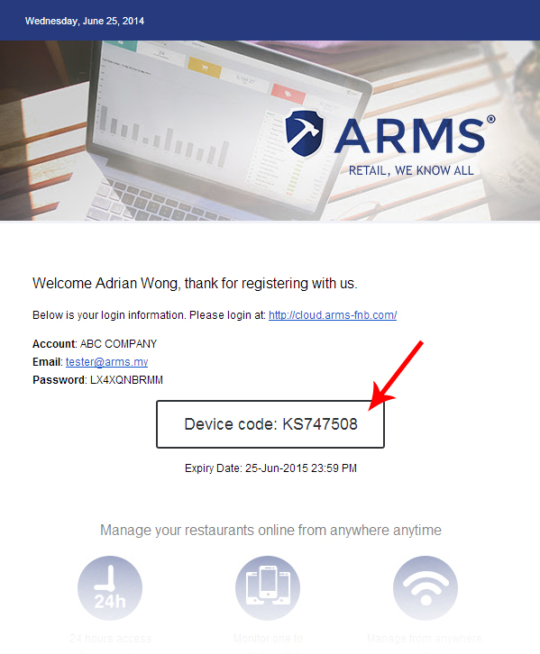How to Setup ARMS F&B Cloud Device | ARMS® F&B Restaurant POS and ...